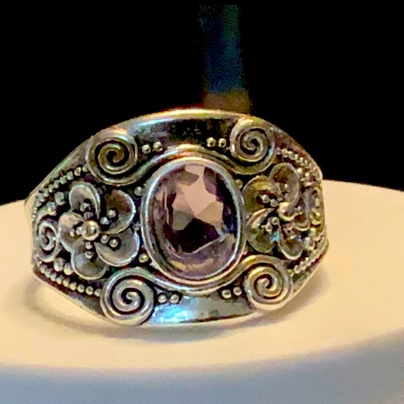 Jewelry | Vintage Style Amethyst Ring | Poshmark